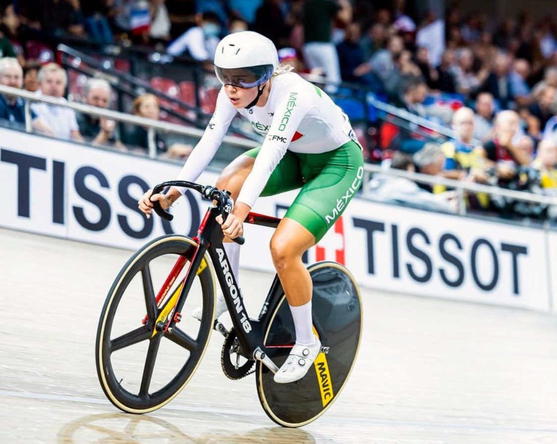 Victoria Velasco es la primera mexicana campeona en Ómnium