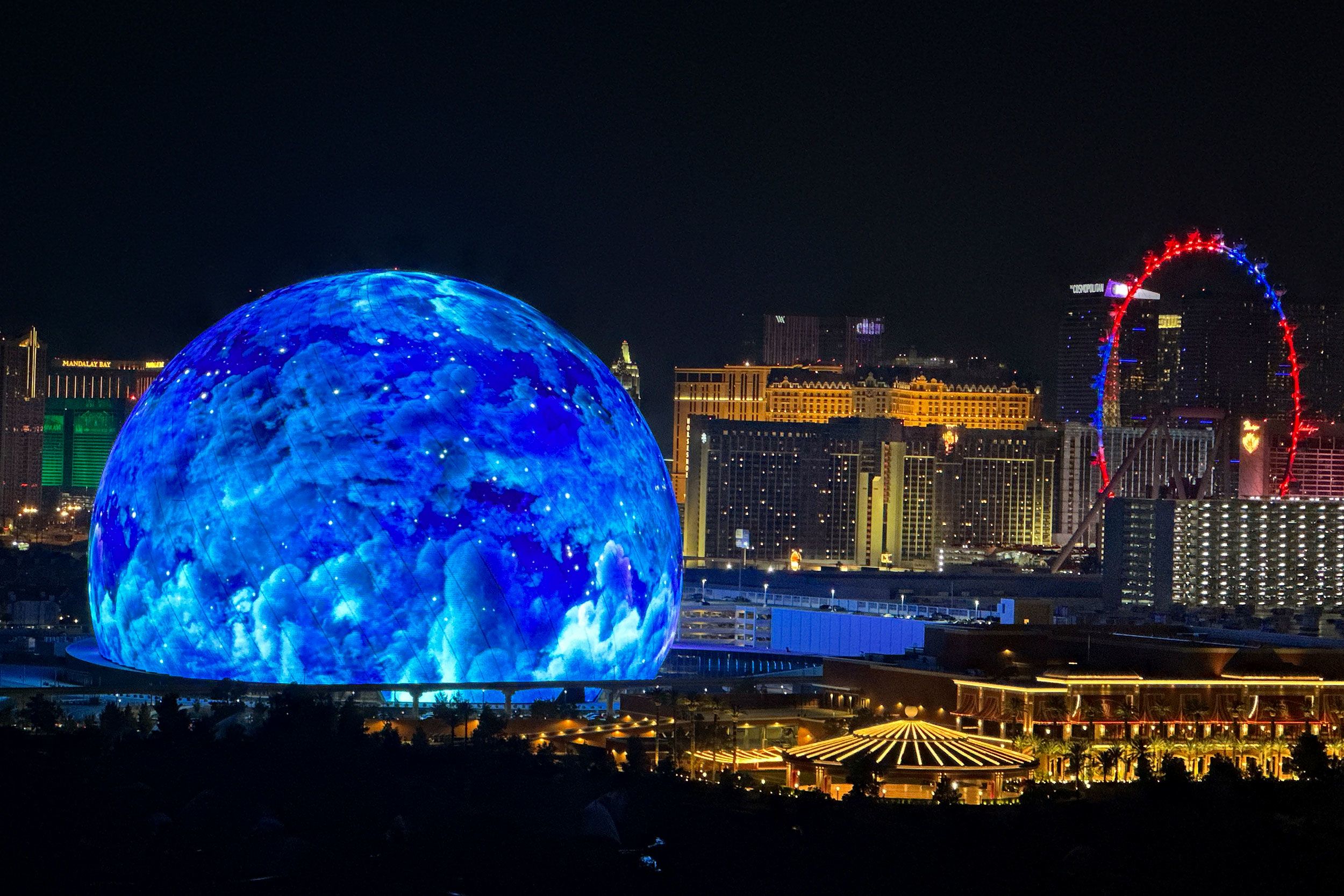 MSG Sphere maravillando al mundo en Las Vegas