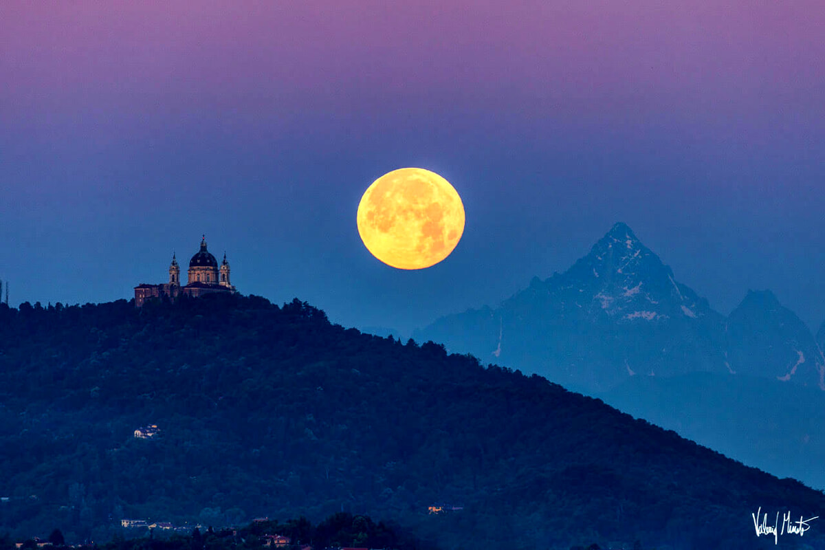 NASA reconoce una fotografía de la luna del italiano Valerio Minato