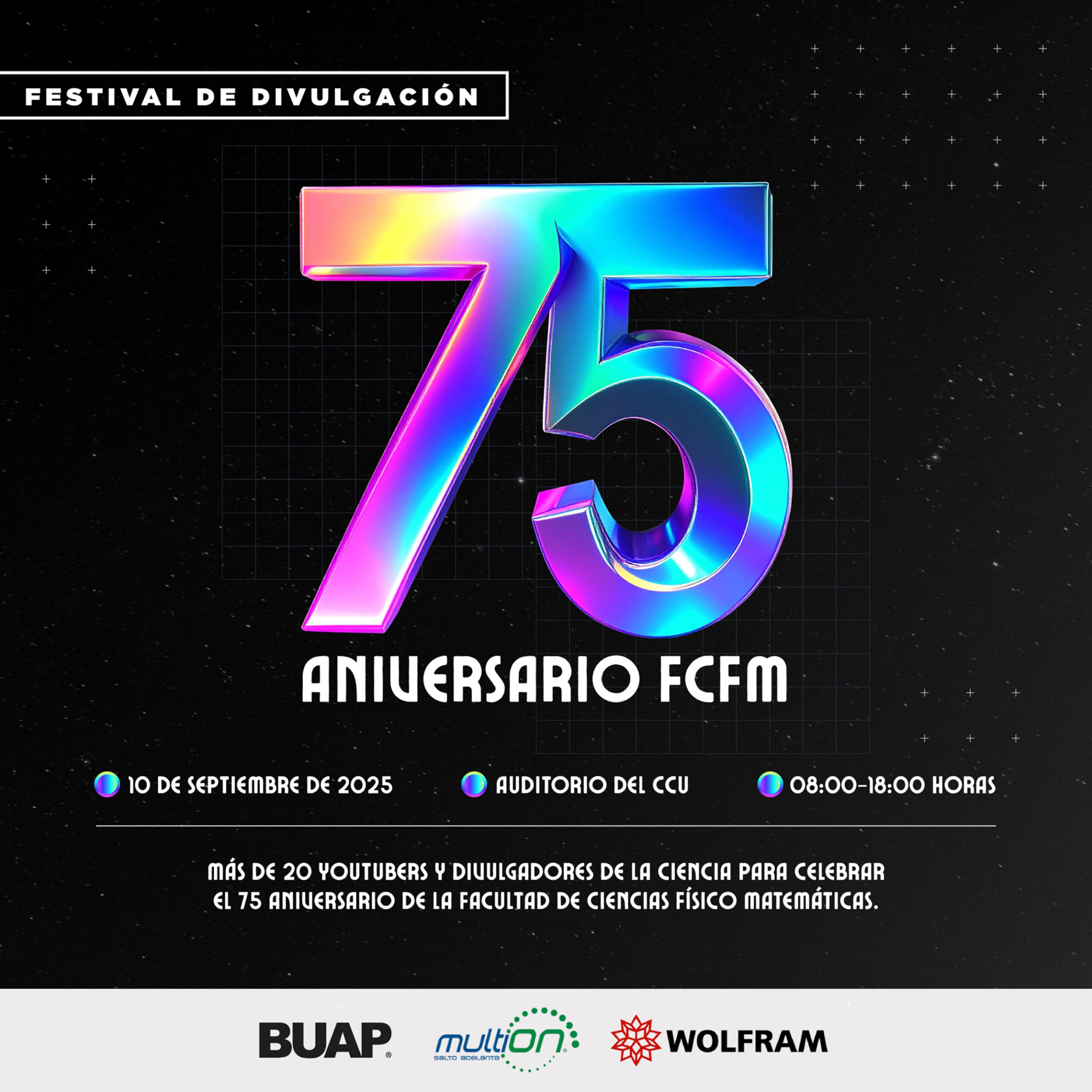 FCFM de la BUAP realizará Festival de Divulgación - Revista 360 Grados