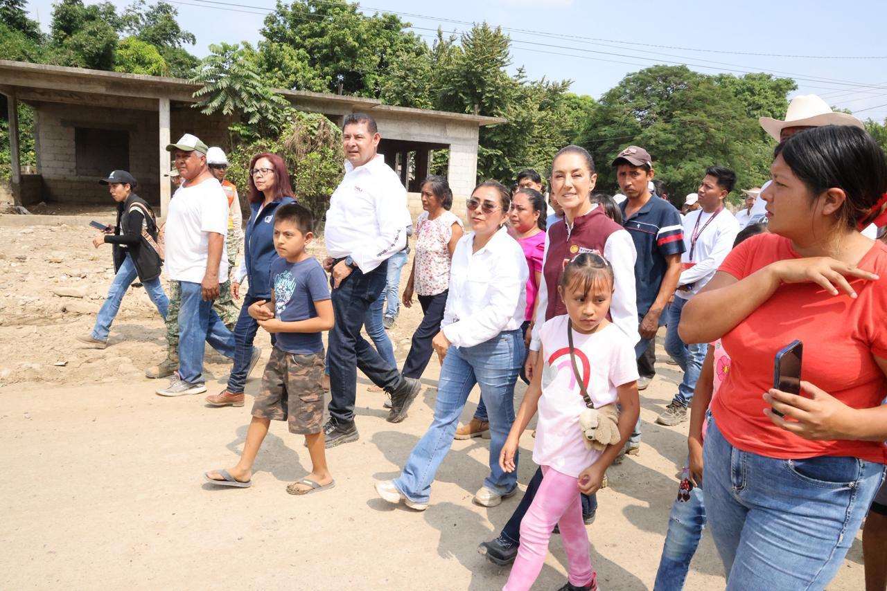 Continúa la presidenta Sheinbaum en recorridos de supervisión por ...