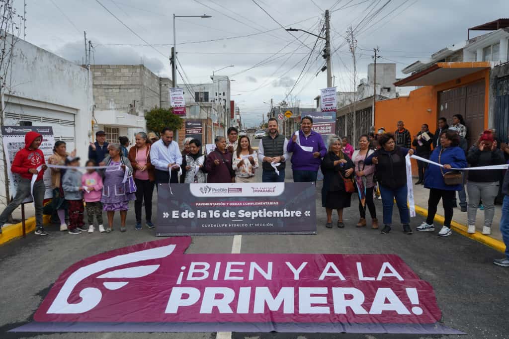 Entrega Gobierno de la ciudad infraestructura vial en la colonia ...